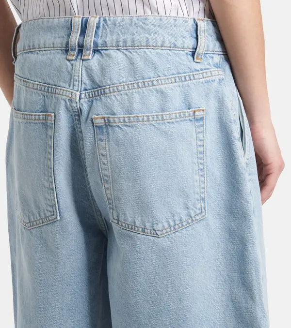 FRAME The Trouser Denim Bermuda Shorts