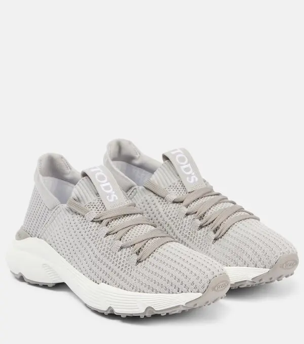 TOD'S Knitted Sneakers - Grey
