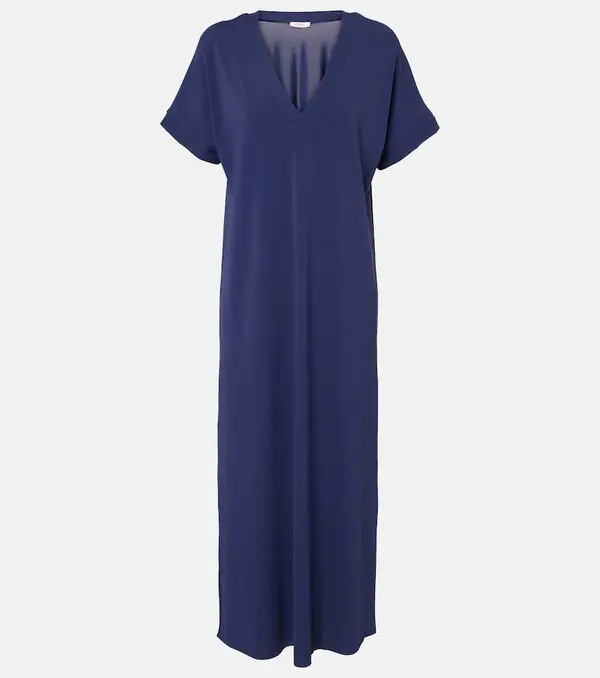 ERES Luz Jersey Maxi Dress - Blue