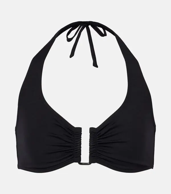 ERES Dedicace Halterneck Bikini Top - Black