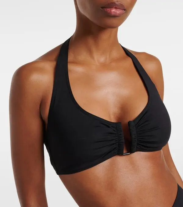 ERES Dedicace Halterneck Bikini Top - Black