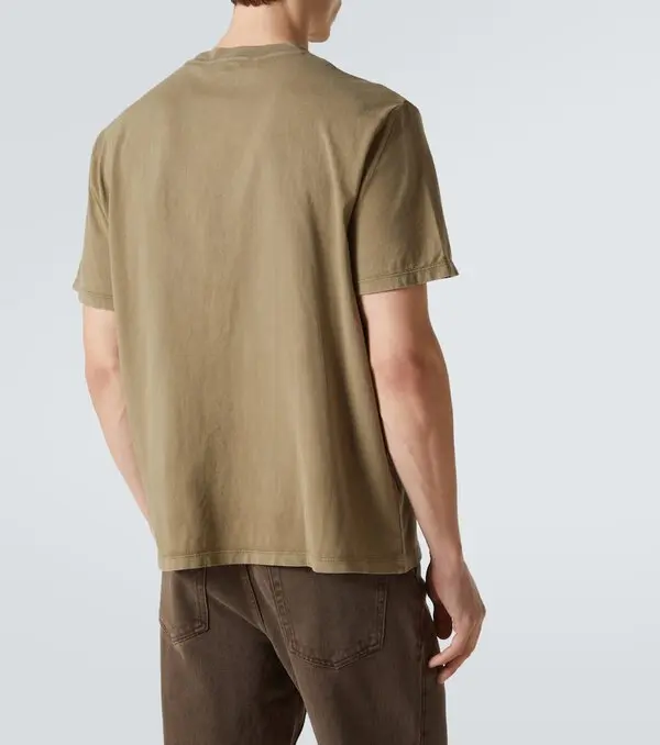 Our Legacy Box Cotton Jersey T-shirt - Green