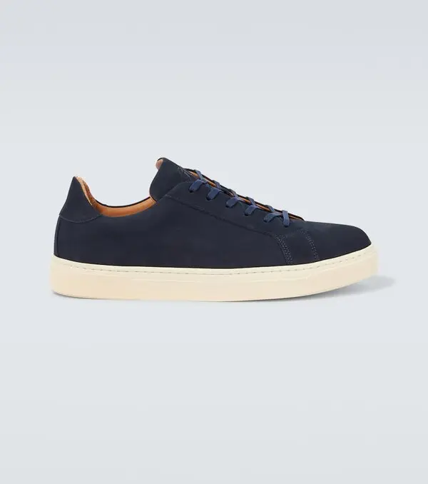 George Cleverley Jack Ii Suede Sneakers - Blue