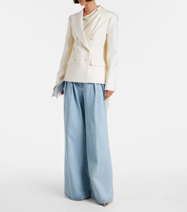 Nina Ricci High-rise Wide-leg Jeans