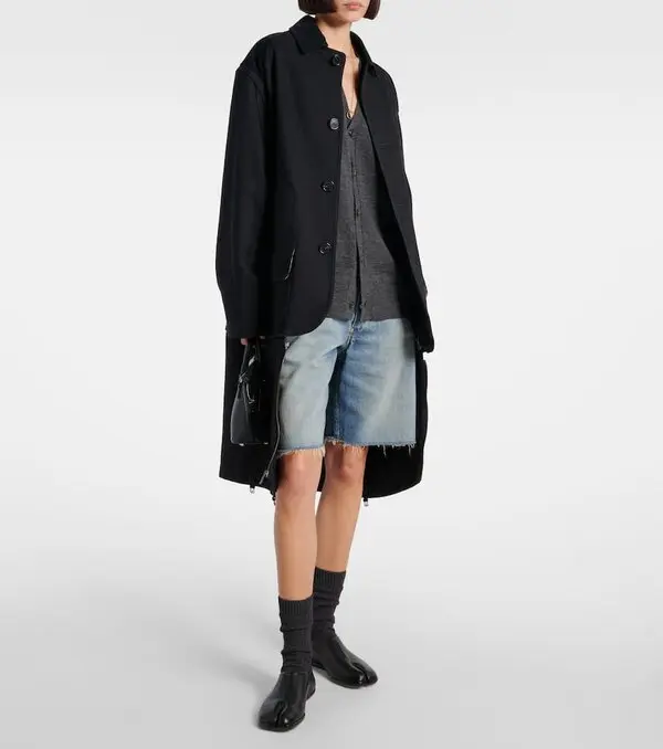 MAISON MARGIELA Denim Bermuda Shorts