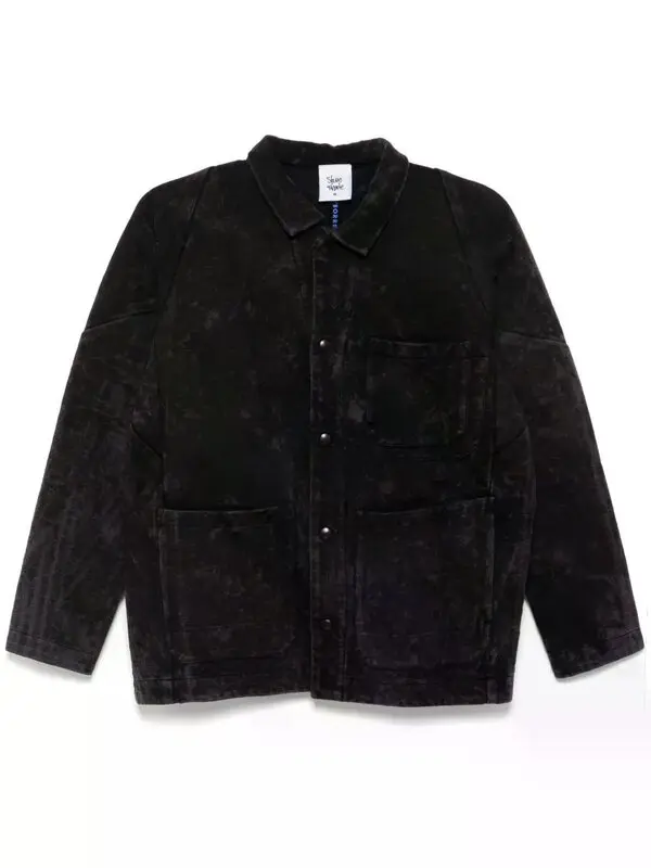 STAIN SHADE Tie-dye Shirt Jacket