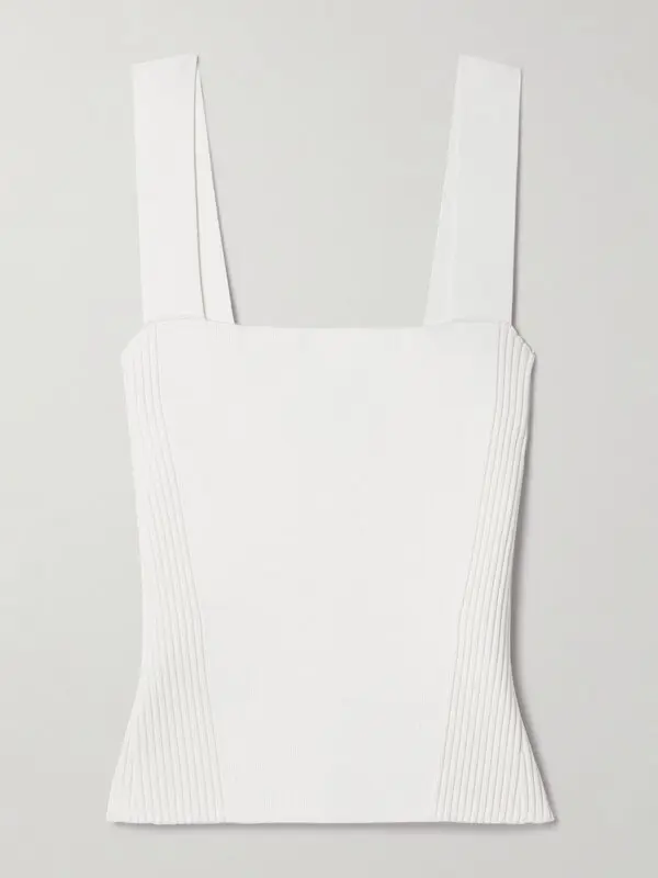 LA LIGNE Stretch-knit Tank