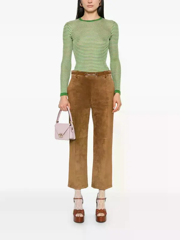 Valentino Garavani Striped Sweater - Green