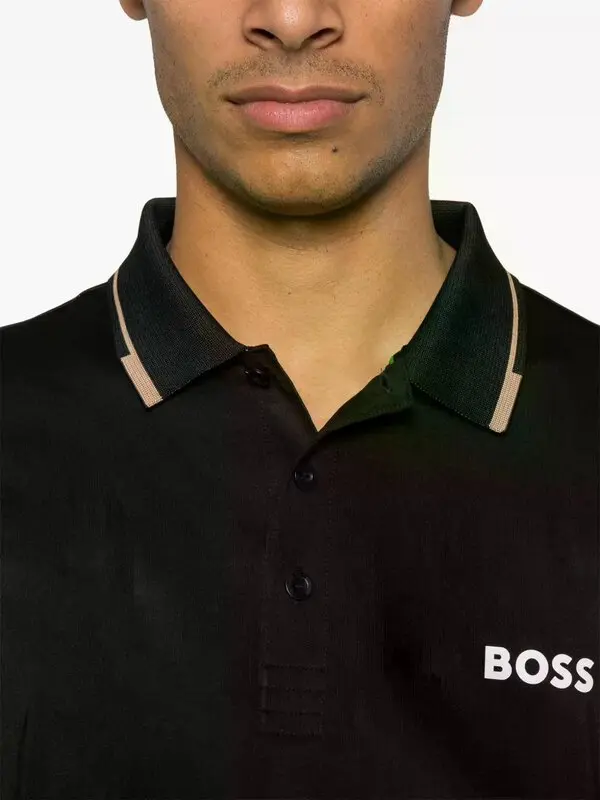 BOSS Stretch-jersey Polo Shirt