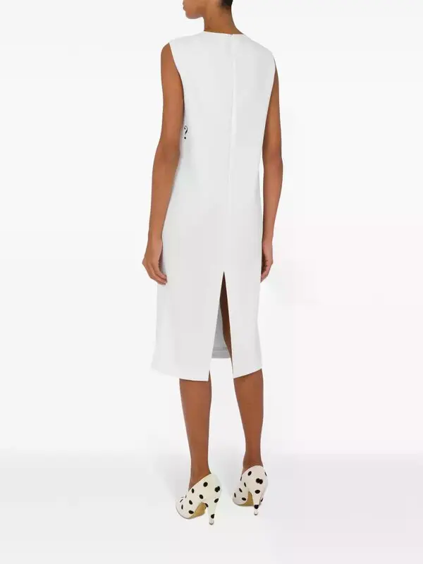 Moschino Slogan-print Midi Dress