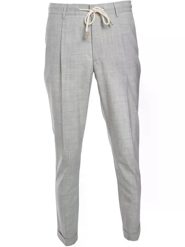 GRAN SASSO Wool Trousers - Grey