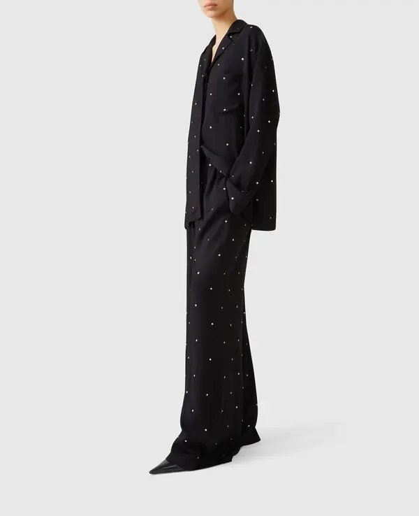 Stella McCartney Crystal Oversized Shirt