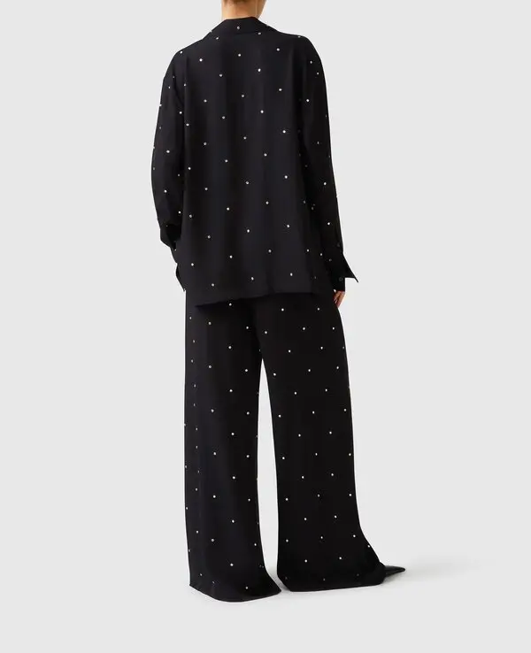 Stella McCartney Crystal Oversized Shirt