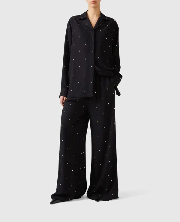 Stella McCartney Crystal Oversized Shirt