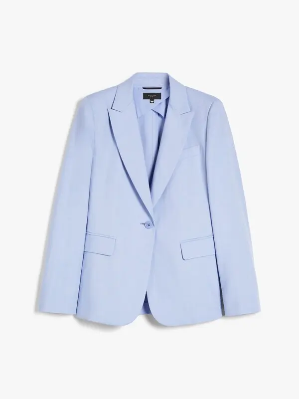 Max Mara Cotton And Linen Blazer