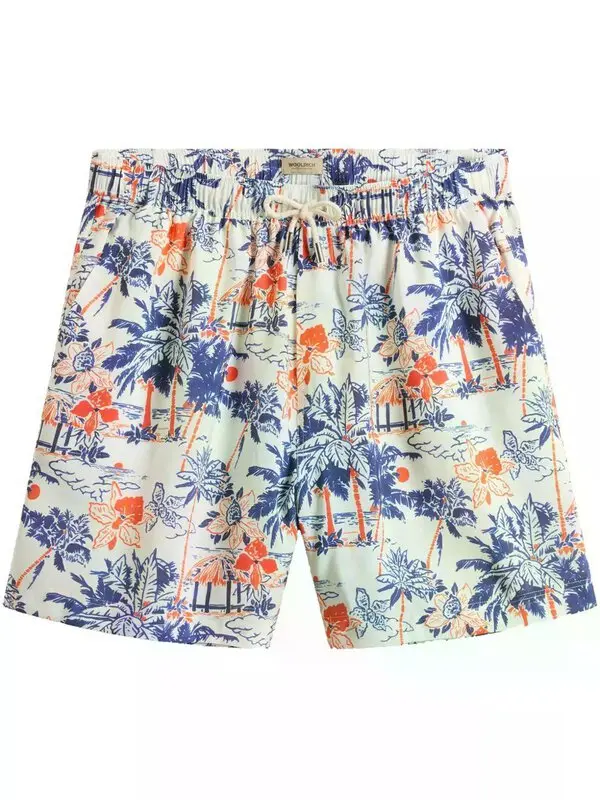 Woolrich Graphic-print Shorts