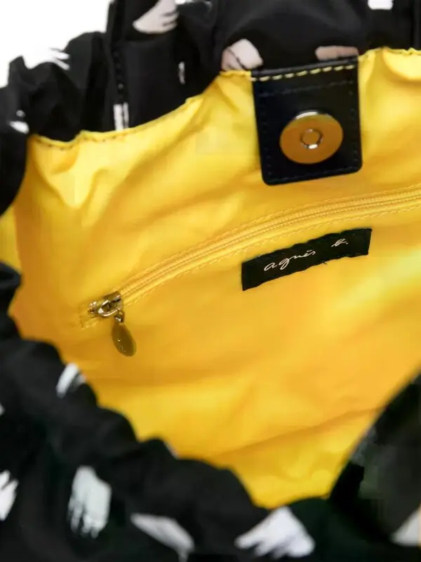 AGNES B. Printed Backpack
