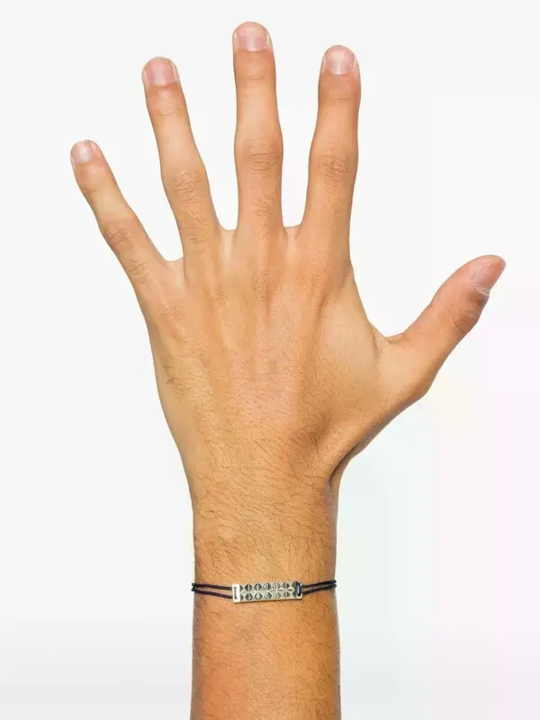 Le Gramme Pyramid Guilloché Bracelet - Blue