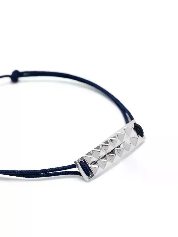 Le Gramme Pyramid Guilloché Bracelet - Blue