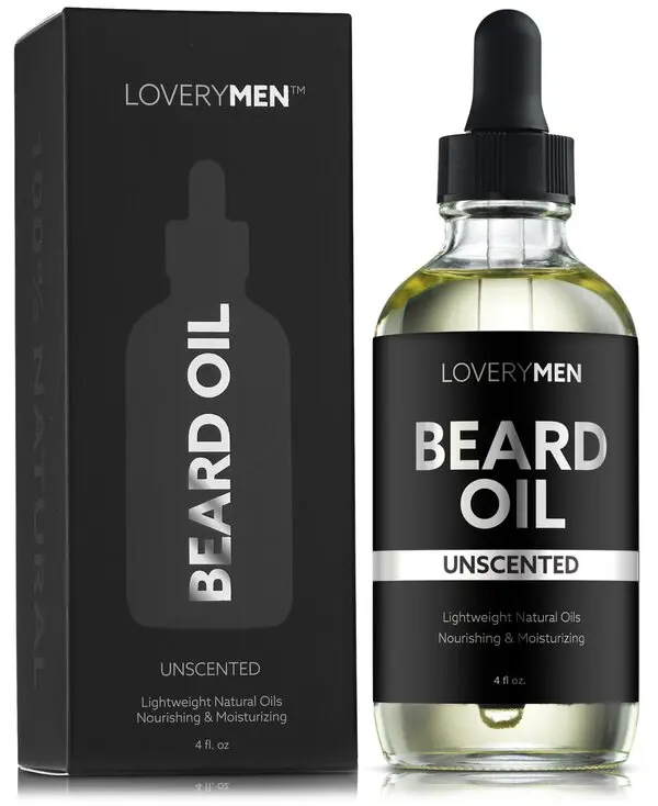 LOVERY Nourishing Unscented Beard Oil - No Color