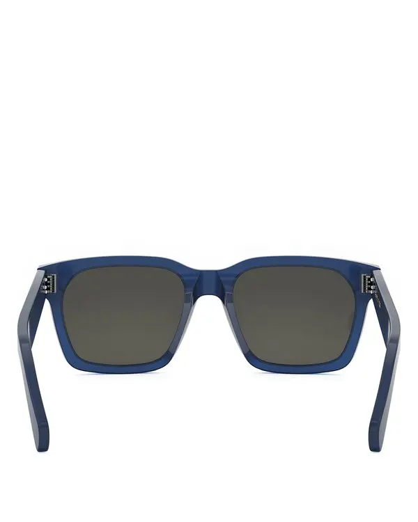 Celine 3 Dots Geometric Sunglasses - Blue/smoke