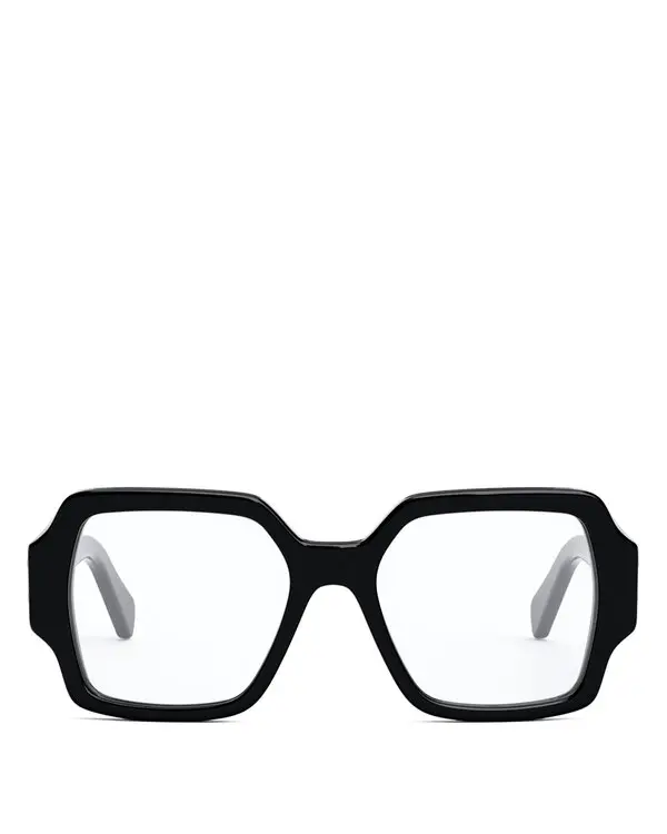 Celine Square Eyeglasses, 52mm