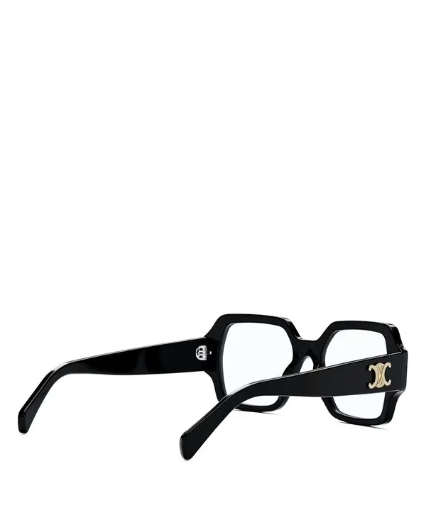 Celine Square Eyeglasses, 52mm