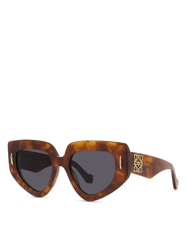 Loewe Anagram Geometric Sunglasses - Havana