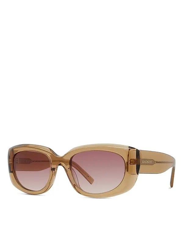 Givenchy Gv Day Geometric Sunglasses - Brown