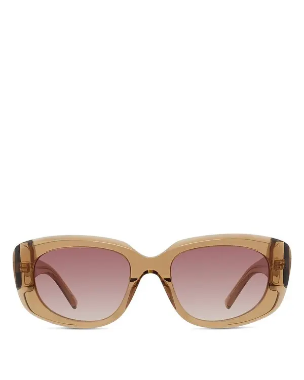 Givenchy Gv Day Geometric Sunglasses - Brown