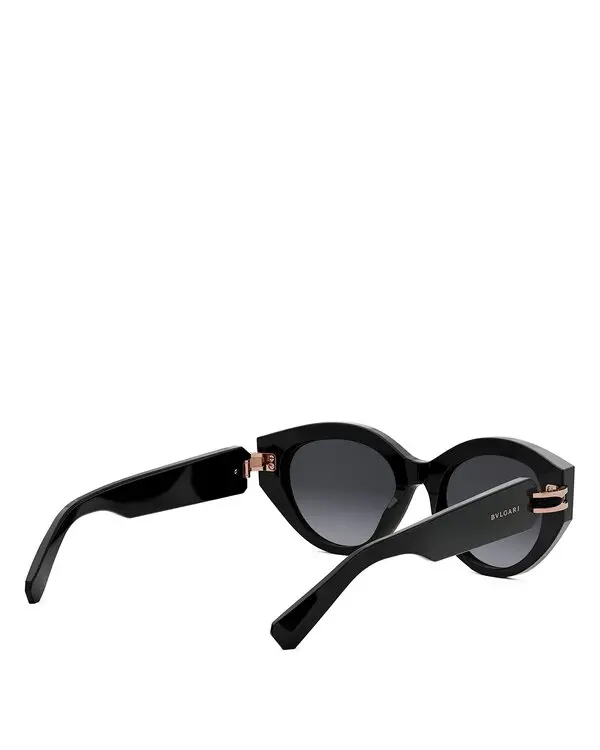 BVLGARI B.zero1 53mm Oval Sunglasses