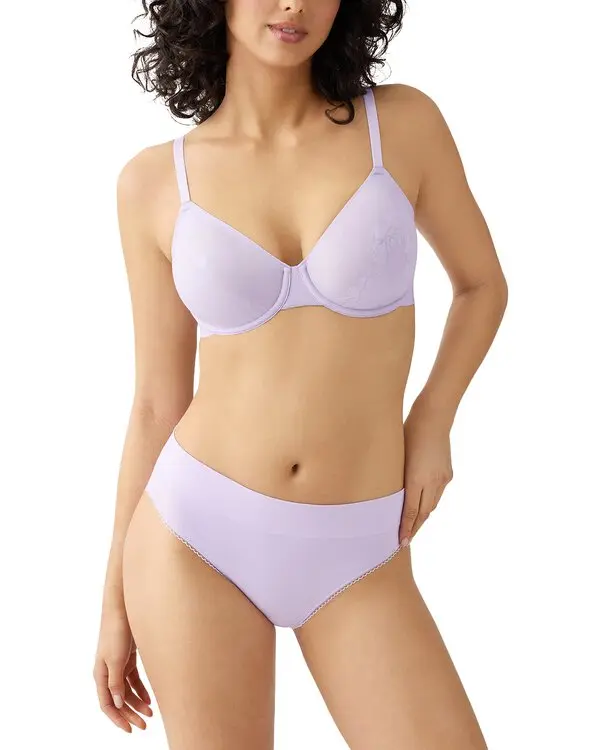 Wacoal Confidence Boost Underwire Bra - Pastel Lilac