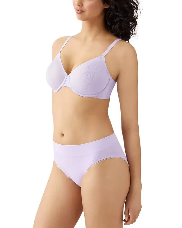 Wacoal Confidence Boost Underwire Bra - Pastel Lilac