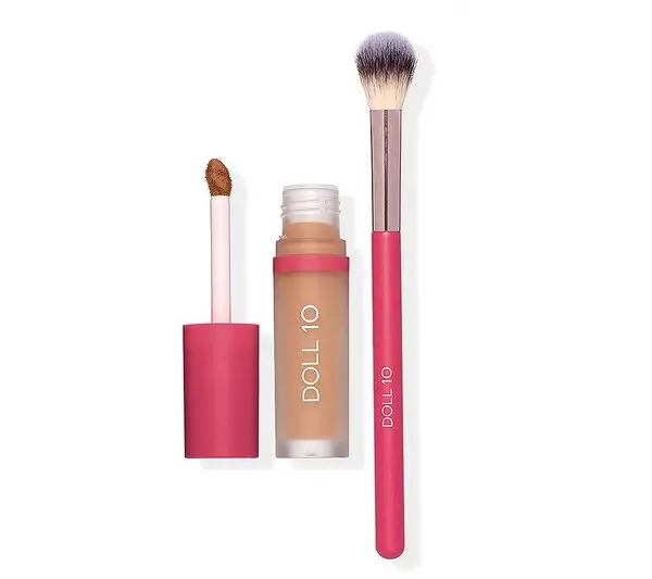 DOLL 10 Reishi Mushroom Concealer With Brush - One-color