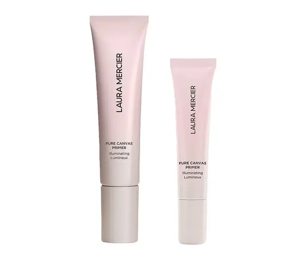 Laura Mercier Pure Canvas Illuminating Primer Home & Away Set - One-color