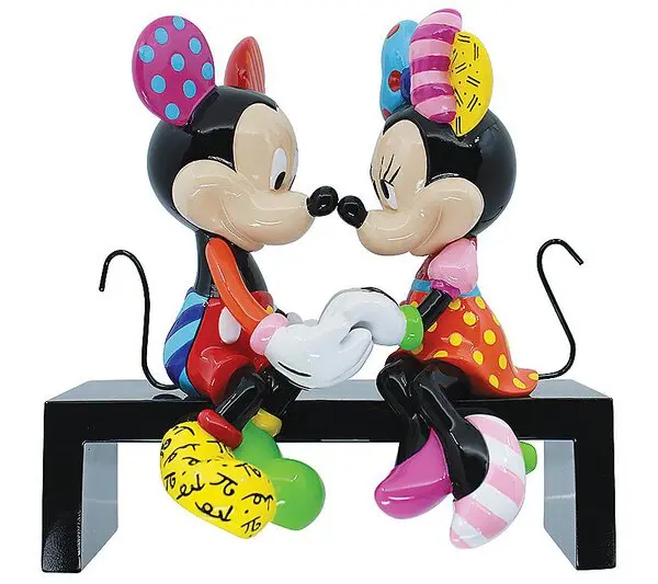 ENESCO Disney Britto Mickey & Minnie Love Figurine 'h - One-color