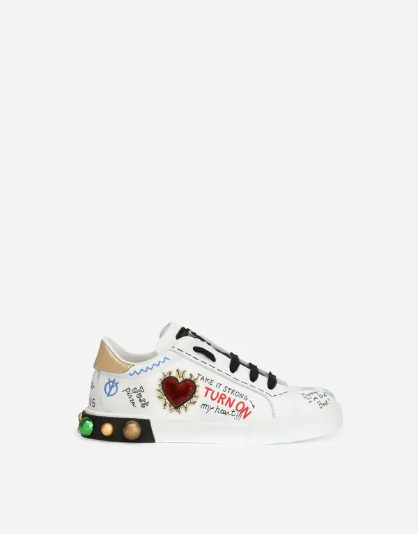 Dolce & Gabbana Portofino Dg King Sneakers - Multicolor