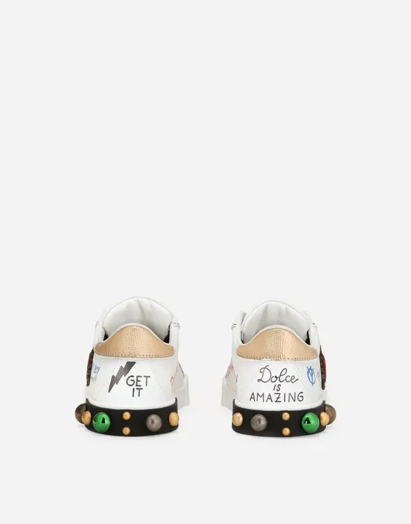 Dolce & Gabbana Portofino Dg King Sneakers - Multicolor
