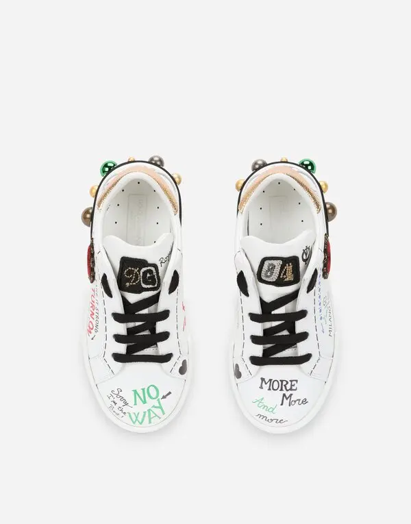 Dolce & Gabbana Portofino Dg King Sneakers - Multicolor