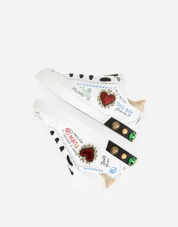 Dolce & Gabbana Portofino Dg King Sneakers - Multicolor