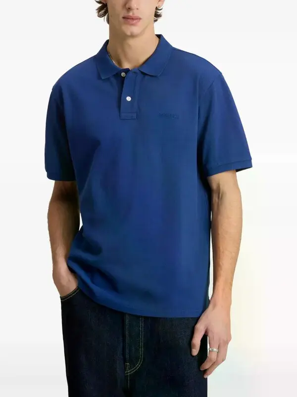 Woolrich Cotton Polo Shirt - Blue