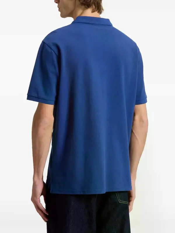 Woolrich Cotton Polo Shirt - Blue