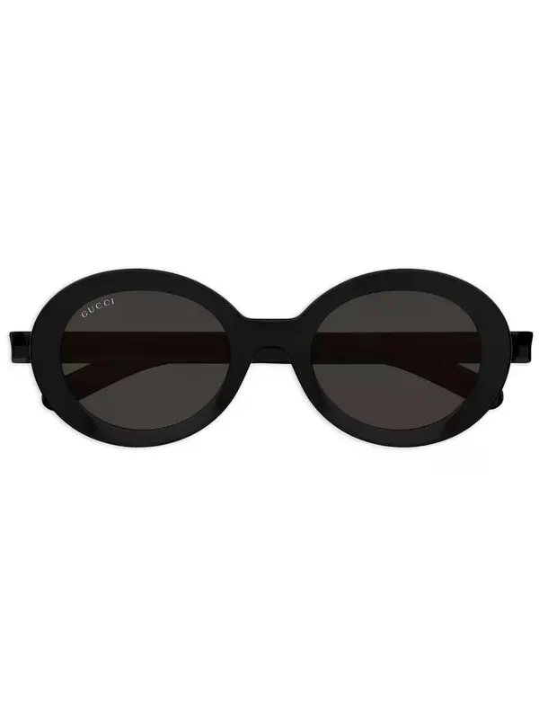 Gucci Logo-print Sunglasses - Black