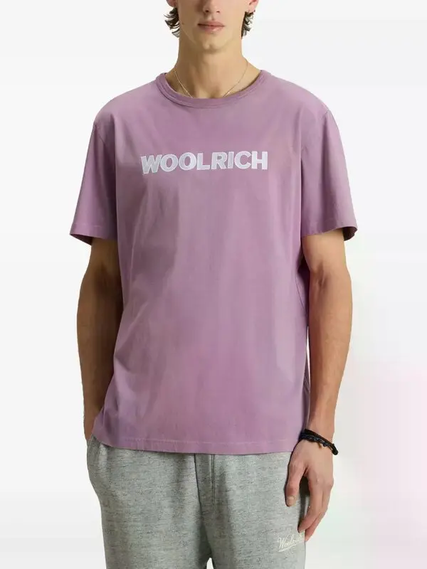Woolrich Logo-print T-shirt - Pink