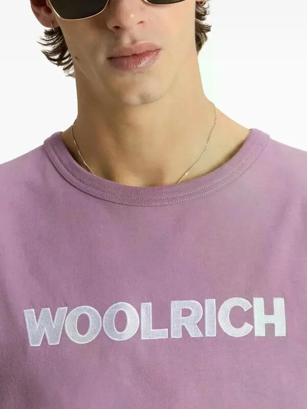 Woolrich Logo-print T-shirt - Pink