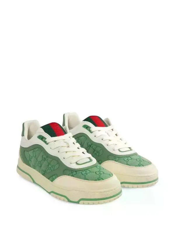 Gucci Re-web Sneakers - Green