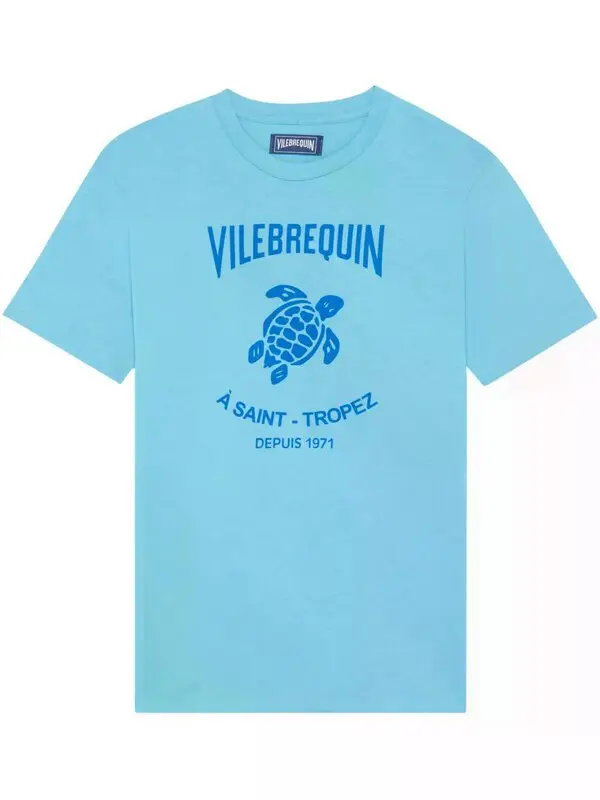 Vilebrequin Placed Gomy Logo T-shirt - Blue