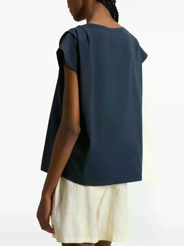 Woolrich Pleated T-shirt - Blue