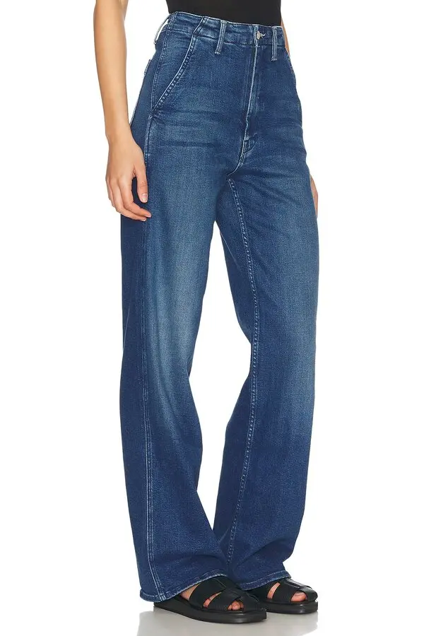 MOTHER The Major Zip Sneak Jeans