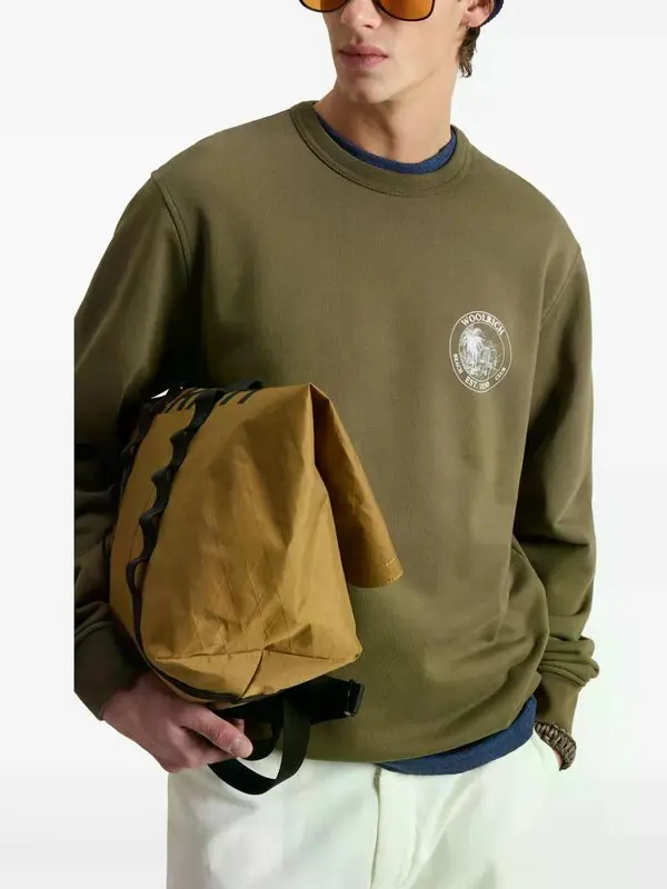 Woolrich Graphic-print Sweatshirt - Green